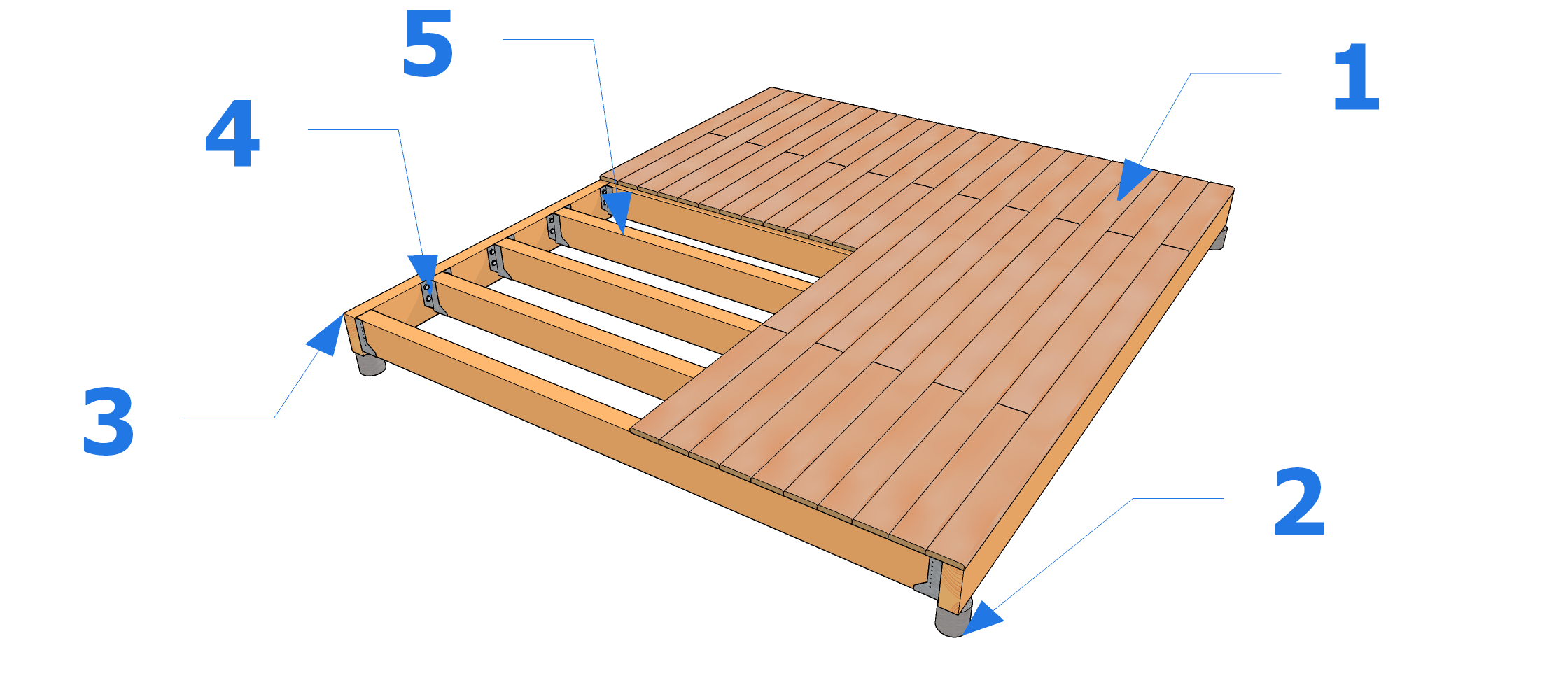 Plateforme En Bois Rectangulaire Ou Carré Les Guides De La