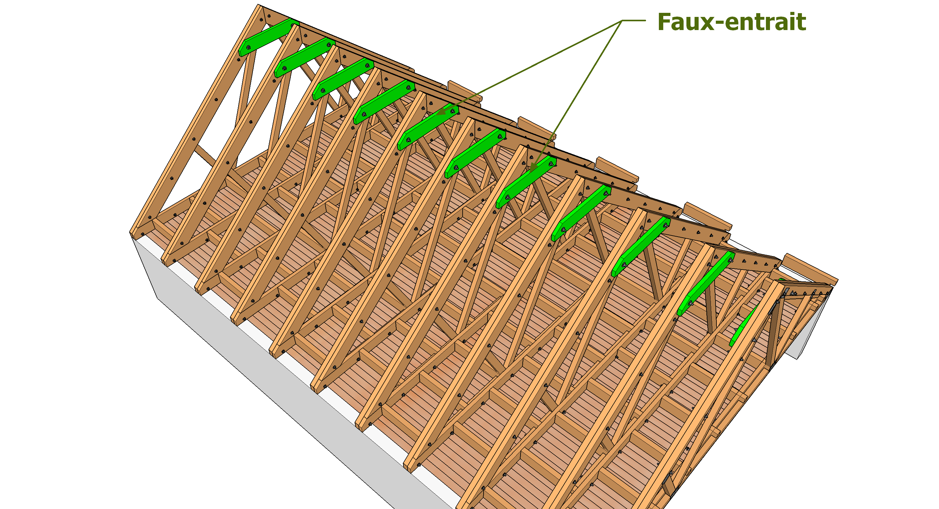 Modification de la forme de la charpente - Les guides de la ...