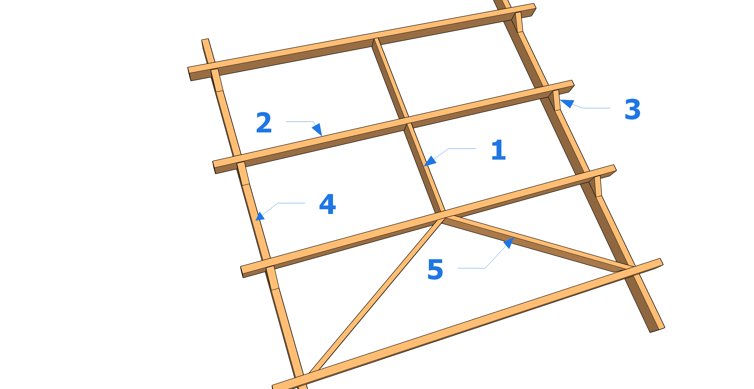 Comment fixer les pannes - Les guides de la Construction Bois