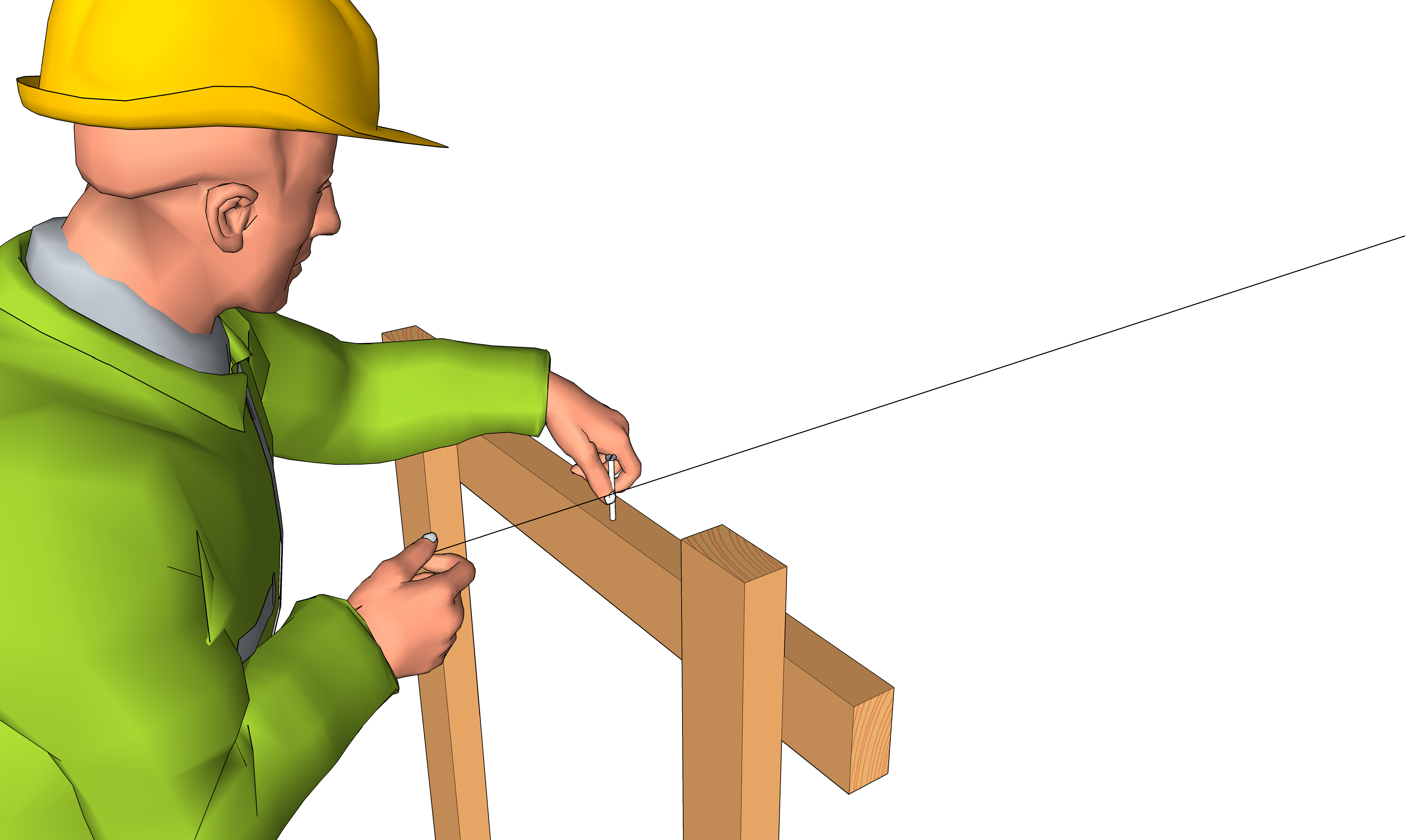 La technique d’implantation - Les guides de la Construction Bois