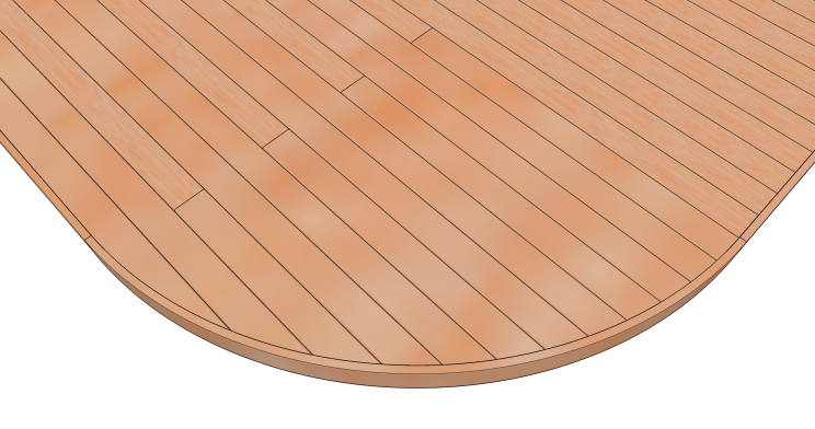 Réaliser une courbe Les guides de la Construction Bois